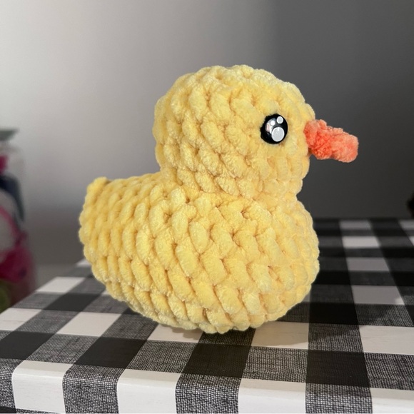 Handmade | Toys | Crochet Armigurumi Plush Rubber Duckie By Petunias ...